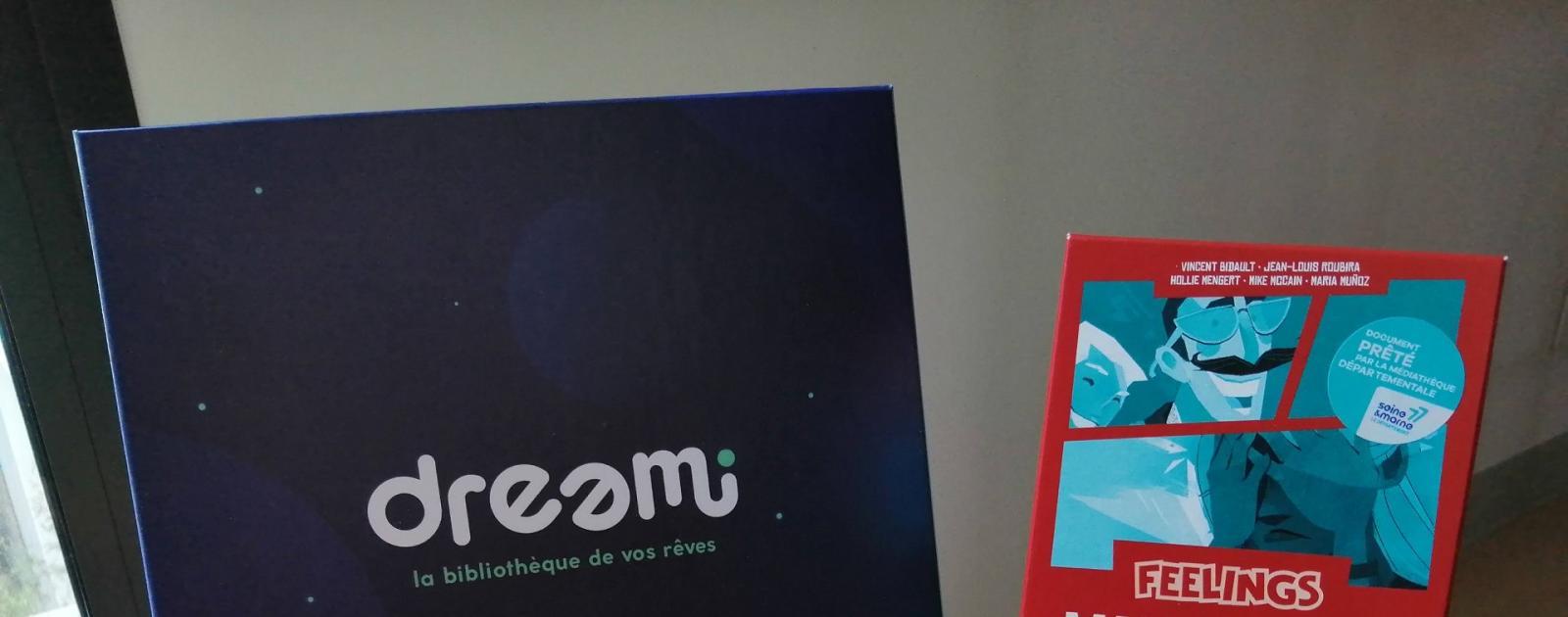 Dreami et Feelings malvoyance | Médiathèque départementale de Seine-et-Marne